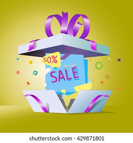 Special Offer Gift Box Stock Vector (Royalty Free) 429871801 | Shutterstock