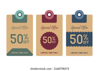 Special Offer Tags Vector Art Stock Vector (Royalty Free) 2168798373 ...