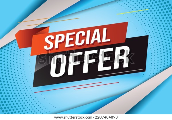 Special Offer Word Concept Vector Illustration Stock Vector (Royalty ...