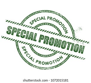 Special Promotion Stamp Stock Vector (Royalty Free) 1072015181 ...