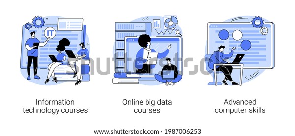 Specialist Training Abstract Concept Vector Illustrations Stock Vector ...