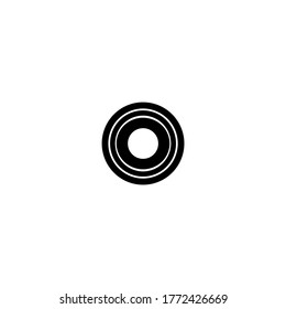 Specific Purpose Icon On White Background Stock Vector (Royalty Free ...