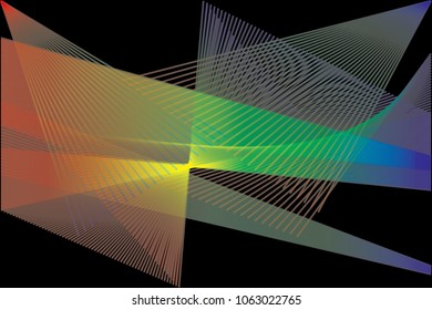 Spectrum Background Business Presentation Poster Card Stock Vector ...