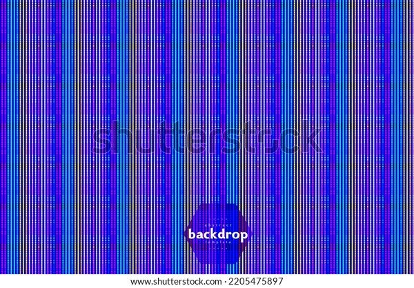 Spectrum Light Vertical Television Theme Science Stock Vector (Royalty ...