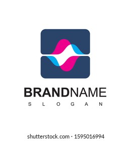 Spectrum Logo Design Vector Isolated On Stock Vector (Royalty Free ...