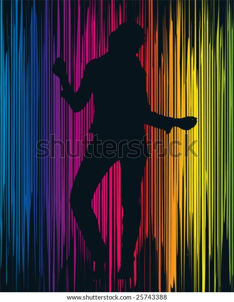 Spectrum Music Poster Stock Vector (Royalty Free) 25743388 | Shutterstock
