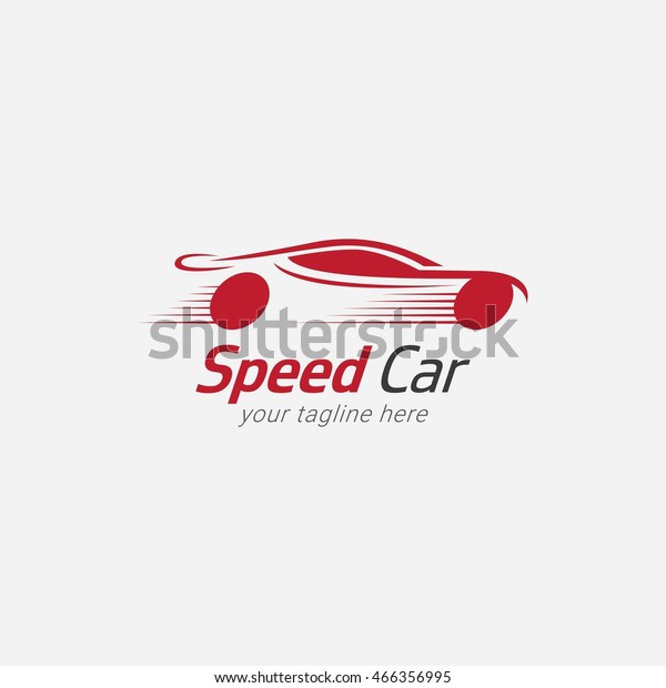 Speed Car Logo Design Template Vector Stock Vector (Royalty Free ...