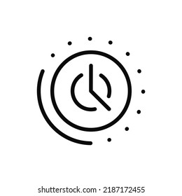 Speed Clock Icon Vector Png Isolated Stock Vector (Royalty Free ...