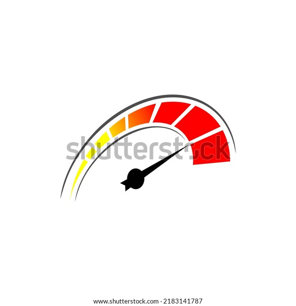 Speed Icon Design Vector Illustration Logo Stock Vector (Royalty Free ...
