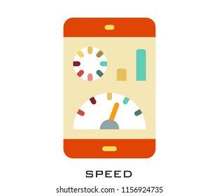 Speed Icon Signs Stock Vector (Royalty Free) 1156924735 | Shutterstock