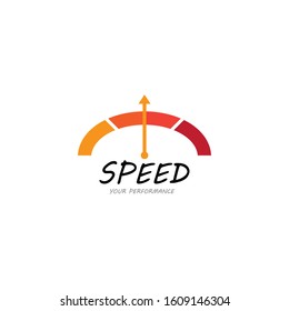 Speed Icon Simple Design Illustration Vector Stock Vector (Royalty Free ...