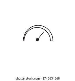 Hand Drawn Doodle Speedometer Tachometer Icon Stock Vector (Royalty ...