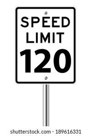 2,649 120 speed sign Images, Stock Photos & Vectors | Shutterstock
