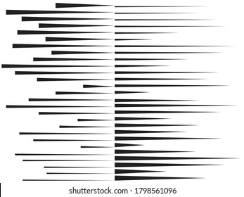 Speed Lines On White Backgroundblack Gray Stock Illustration 1641406297 ...