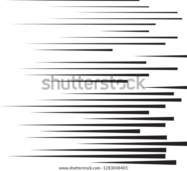 Speed Lines Arrow Form Vector Illustration Stock Vector (Royalty Free ...