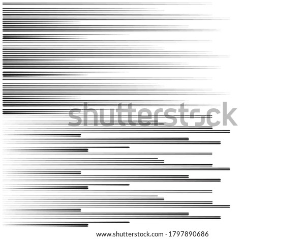 Speed Lines Arrow Form Vector Illustration Stock Vector (Royalty Free ...