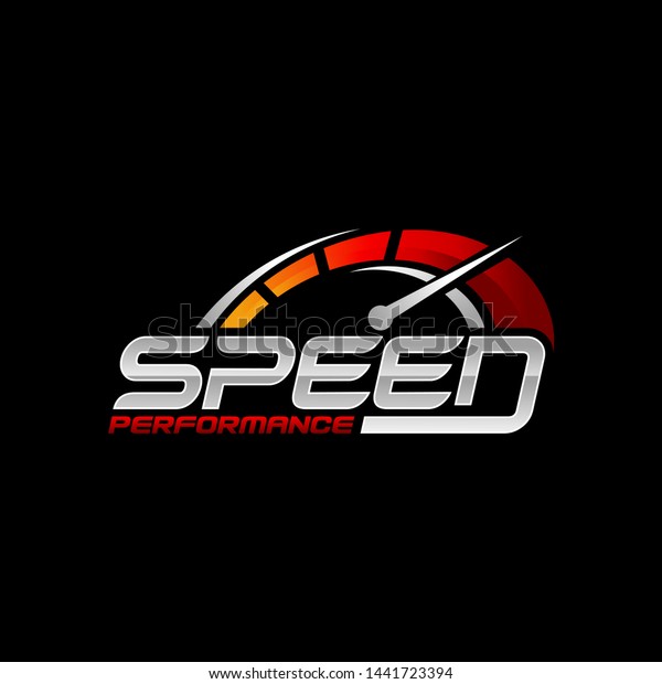 Speed Logo Design Stock Vector: vetor stock (livre de direitos ...