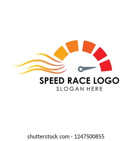 Speed Logo Vector Artspeed Silhouetteabstract Symbol Stock Vector ...