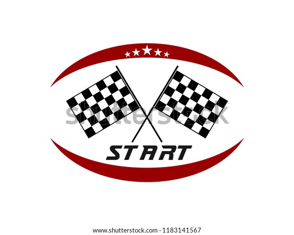 Speed Racing Themed Illustration Vector Design Stock Vector (Royalty ...