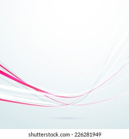 Speed Red Rapid Swoosh Lines Background Stock Vector (Royalty Free ...