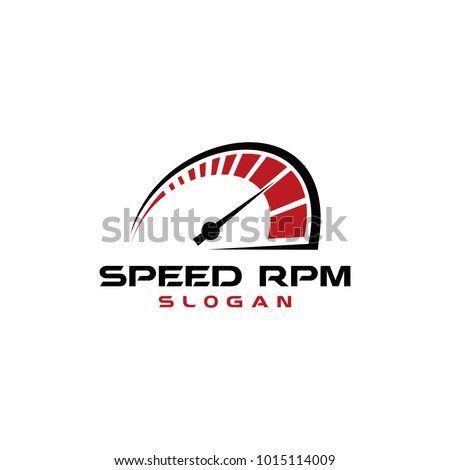 Speed RPM Logo Vector Graphic Abstract Stock Vector (Royalty Free ...