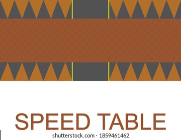 Speed Table Design Road Safety Stock Vector (Royalty Free) 1859461462 ...
