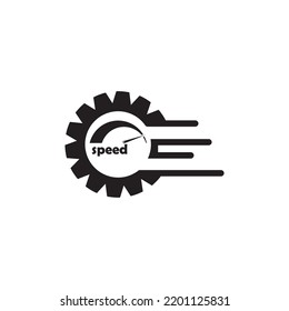 Speedo Meter Icon Vector Illustration Symbol Stock Vector (Royalty Free ...