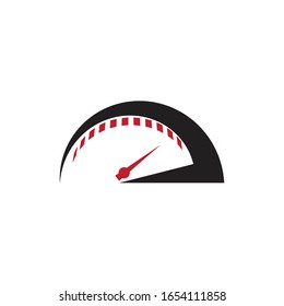 Speedo Meter Logo Icon Template Design Stock Vector (Royalty Free ...