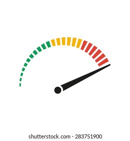 Speed Test Internet Speedometer Icon Upload 스톡 일러스트 1565771521 ...