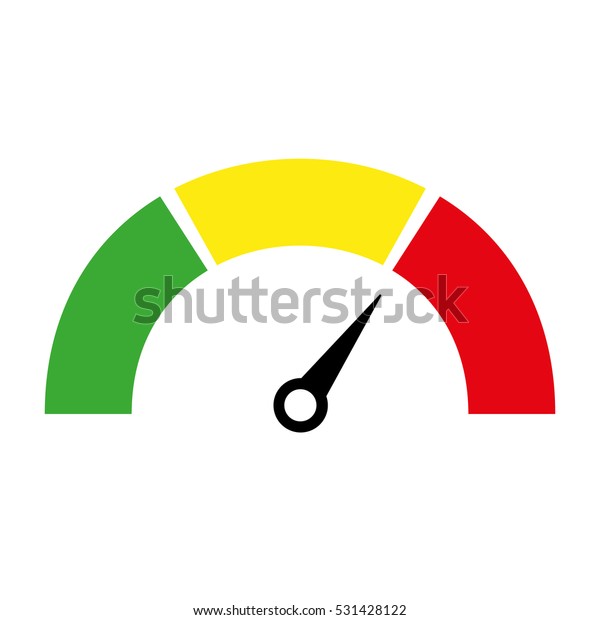 Speedometer Rating Meter Signs Infographic Gauge Stock Vector (Royalty ...