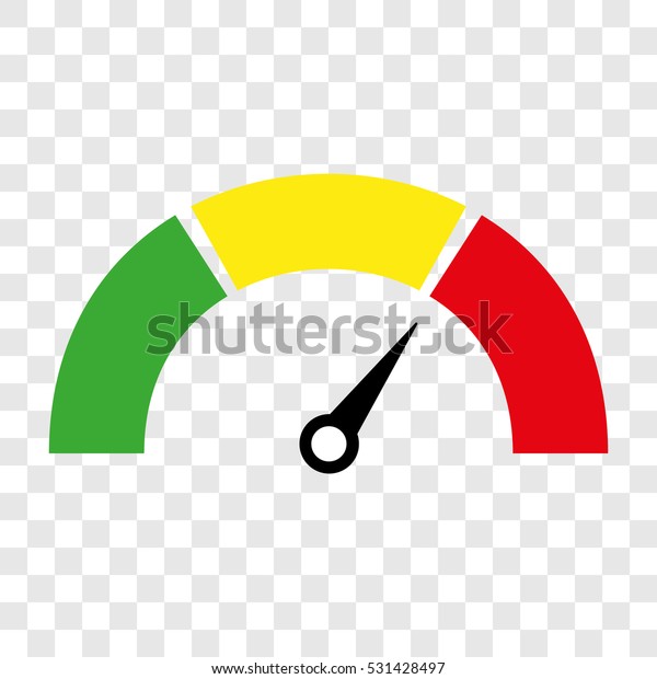 Speedometer Rating Meter Signs Infographic Gauge Stock Vector (Royalty ...