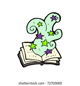 Spell Book Cartoon Stock Vector (Royalty Free) 72703000 | Shutterstock