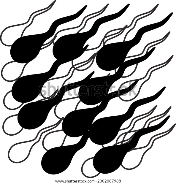 Sperm Cell Vector Your Business Stock Vector Royalty Free 2002087988