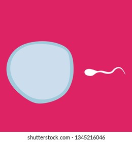 Sperm Ovum Doodle Icon Vector Stock Vector (Royalty Free) 1345216046 ...