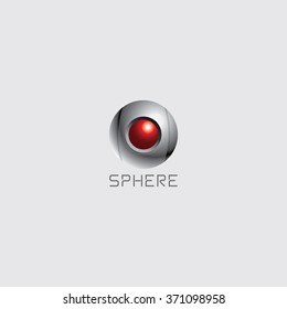 Sphere Art Sign Stock Vector (Royalty Free) 371098958 | Shutterstock
