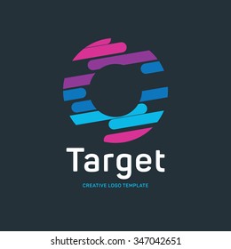 Sphere Logo Target Logo Business Logo Stock Vector (Royalty Free ...