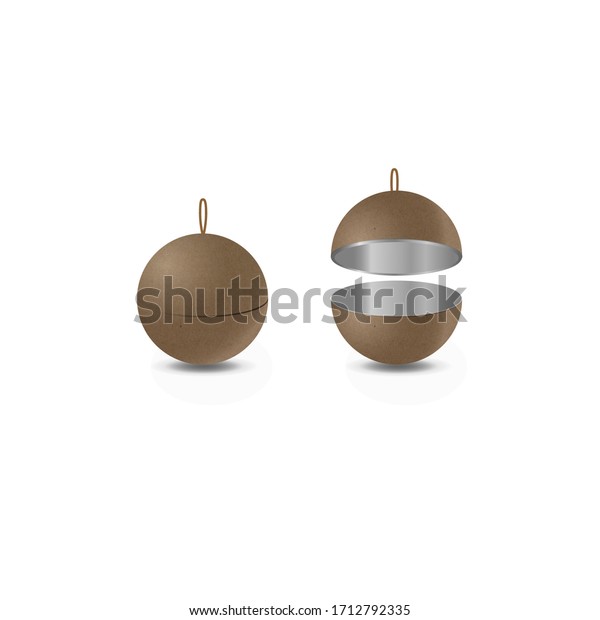 Sphere Shaped Creative Packaging Steel Ball Stock Vector (Royalty Free ...