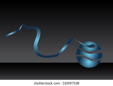 Sphere Skin Circle Abstract Lines Vector Stock Vector (Royalty Free ...