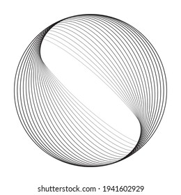 Sphere Symbol Vector Modern Logo Stock Vector (Royalty Free) 1941602929 ...