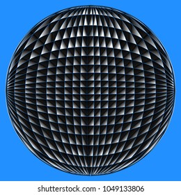 Spherical Sphere 3d Vector Illustration: vector de stock (libre de ...