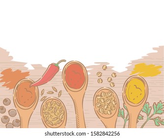 124 Garam Masala Stock Vectors, Images & Vector Art | Shutterstock
