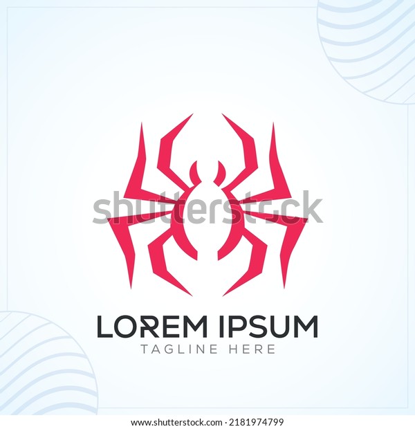 Spider Creative Modern Premium Logo Design: เวกเตอร์สต็อก (ปลอดค่า ...