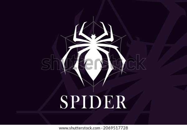 Spider Man Insect Arthropod Symbol Logo Stock Vector (Royalty Free ...
