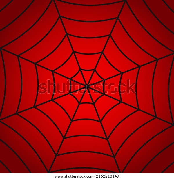 Spider Man Spiderman Background Red Background Stock Vector (Royalty ...