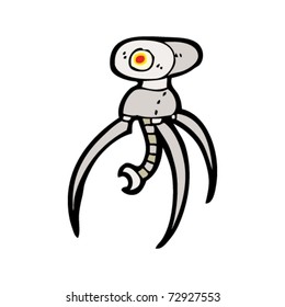 Spider Robot Cartoon Stock Vector (Royalty Free) 72927553 | Shutterstock