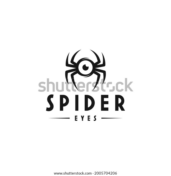 Spider Spy Security Logo Vector Illustration Stock Vector (Royalty Free ...