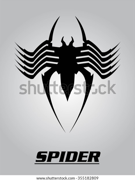 Spiderblack Spider Computer Virus Anti Virus Stock Vector (Royalty Free ...