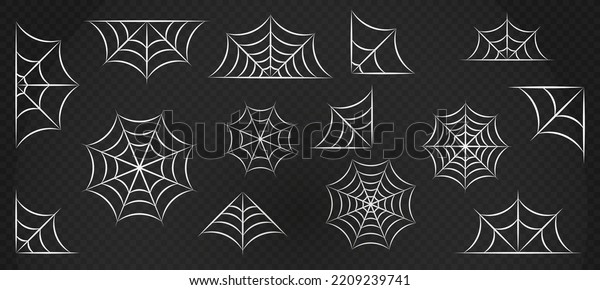 Spiderweb Realistic Illustration Spiderweb Illustration Isolated Stock ...