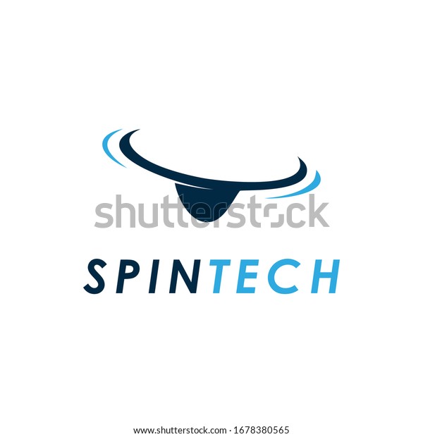 Spin Tech Logo Symbol Concept Stock Vector (Royalty Free) 1678380565 ...