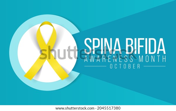Spina Bifida Awareness Month Observed Every Stock Vector Royalty Free